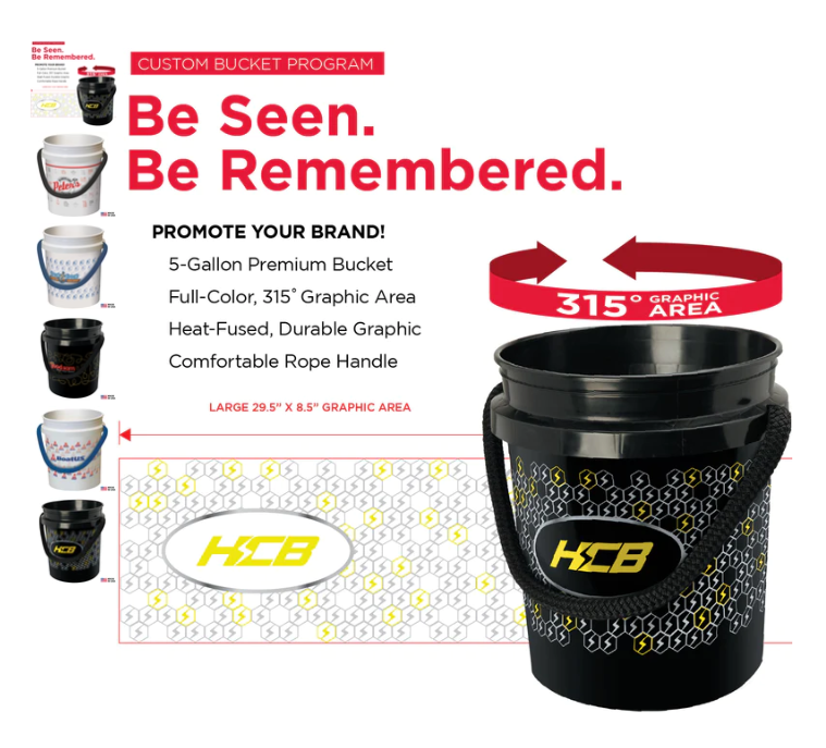 Custom Printed Buckets | Shurhold Support